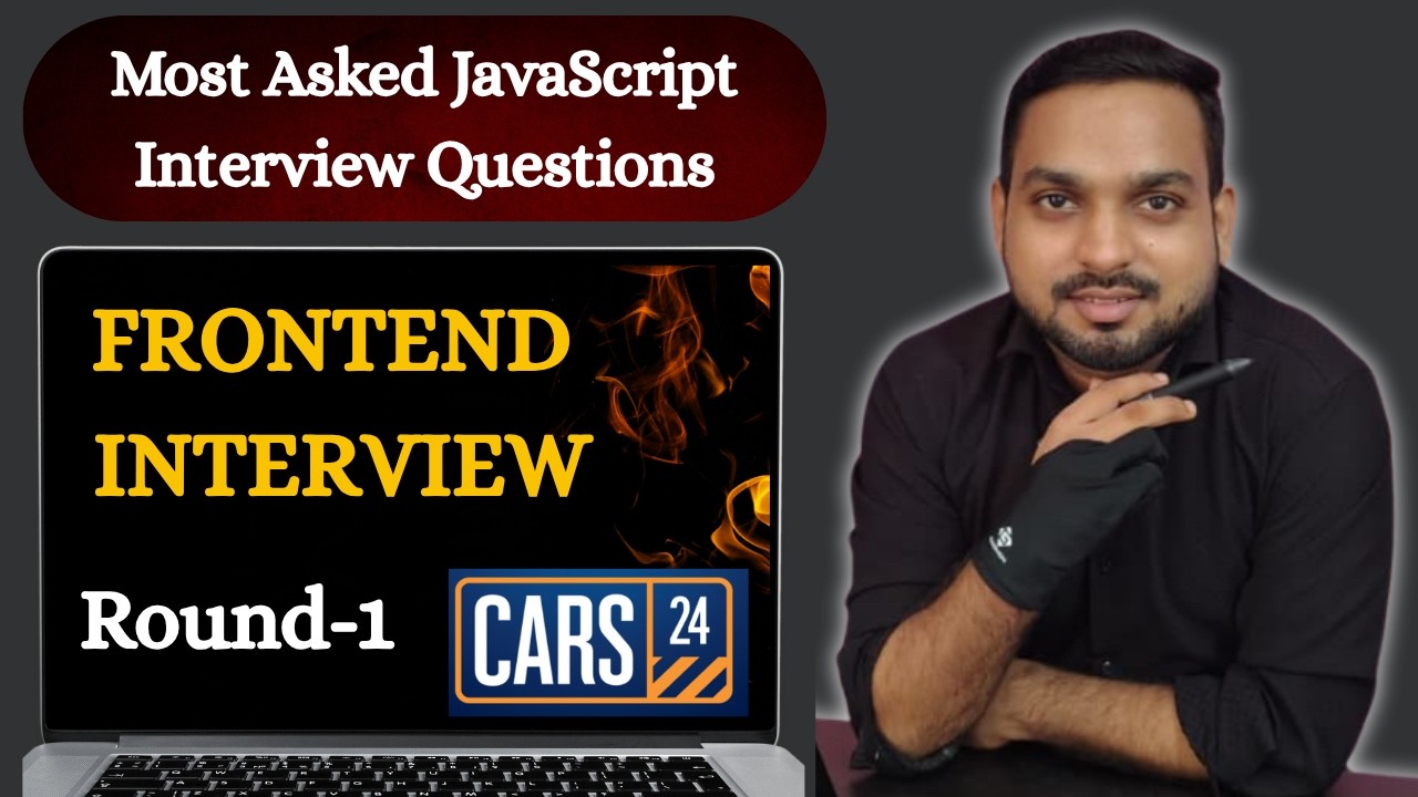 JavaScript Interview Questions || Real Interview Scenarios Covered