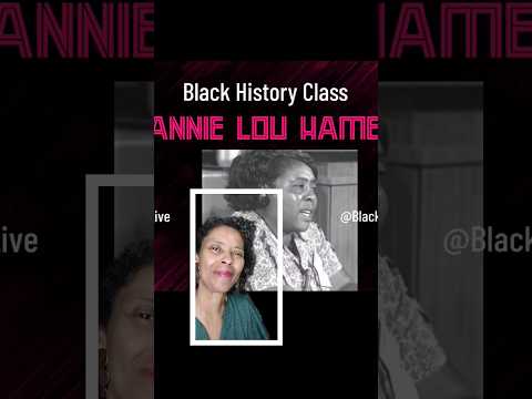 Fannie Lou Hamer, October 6, 1917 #blackhistory #shorts