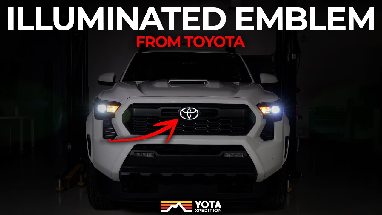 This Mod Turns Heads Instantly! Tacoma LED Emblem
