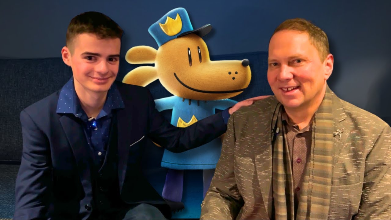 MEETING THE AUTHOR OF DOG MAN