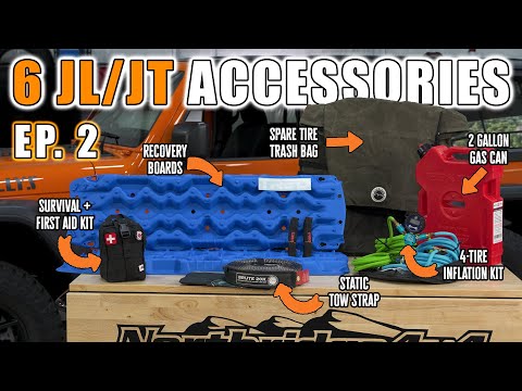 6 RECOVERY & TRAIL FRIENDLY ACCESSORIES for Your Jeep! | Ep. 2