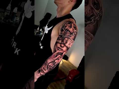 AGUANTARÍAS UN TATUAJE DE BRAZO COMPLETO?