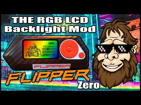 Flipper Zero RGB Screen Mod!!!! Selectable Backlight Color!!!!! π€―π±βπ»π₯π¬π±βππ