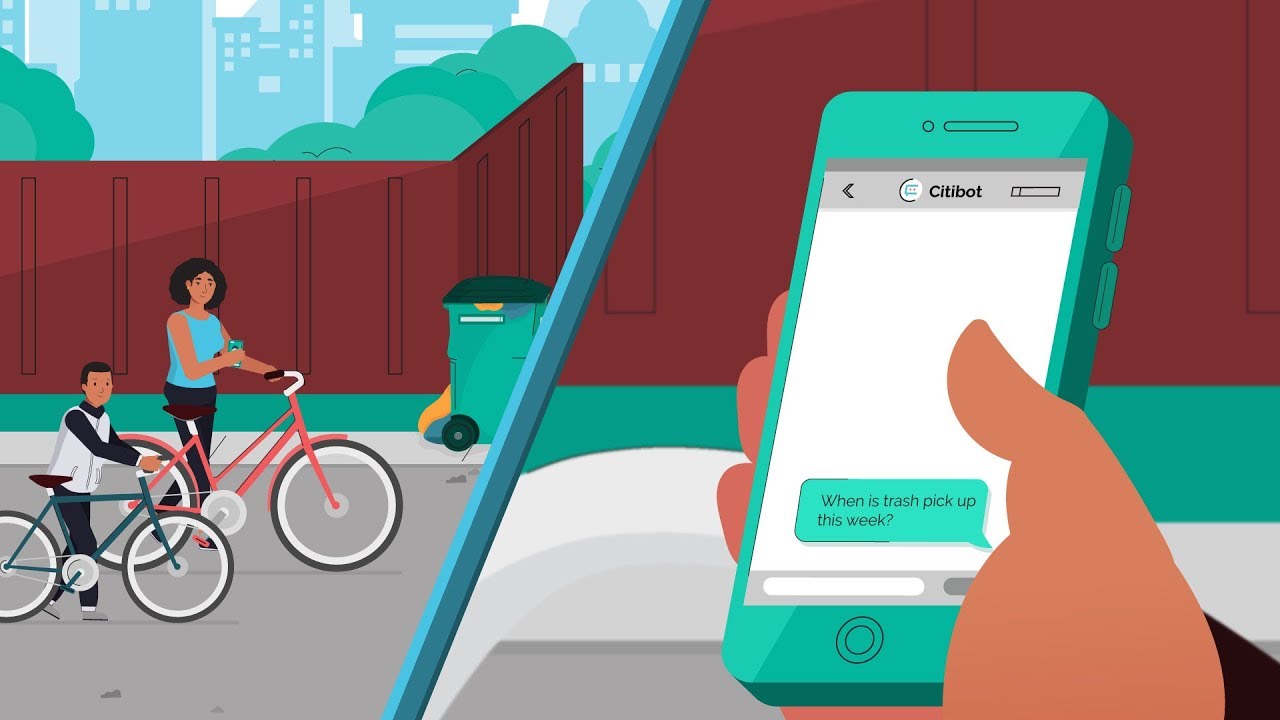 Animated Explainer Video for Citibot | Cartoon Explainers