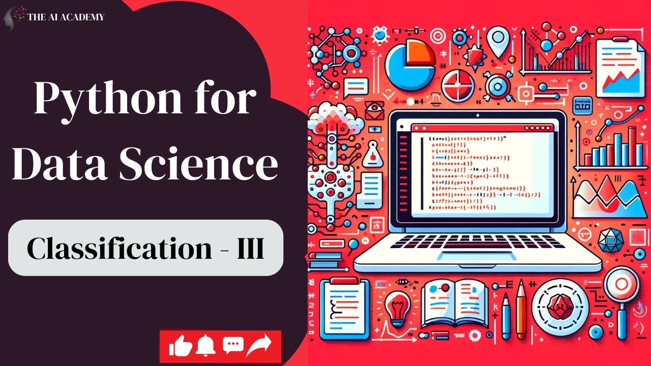 CH: 20 - Python for Data Science : Classification -3 #datascience