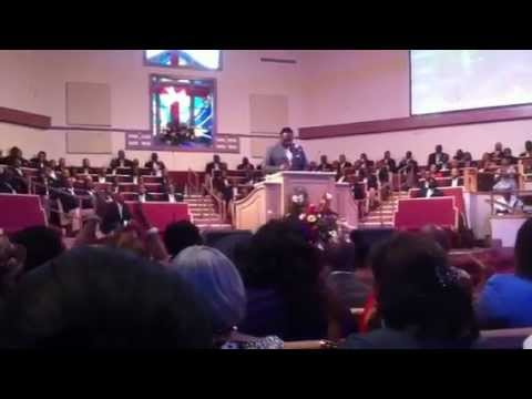 James Brown (CBS Sports) preaches at FABC 6.30.13