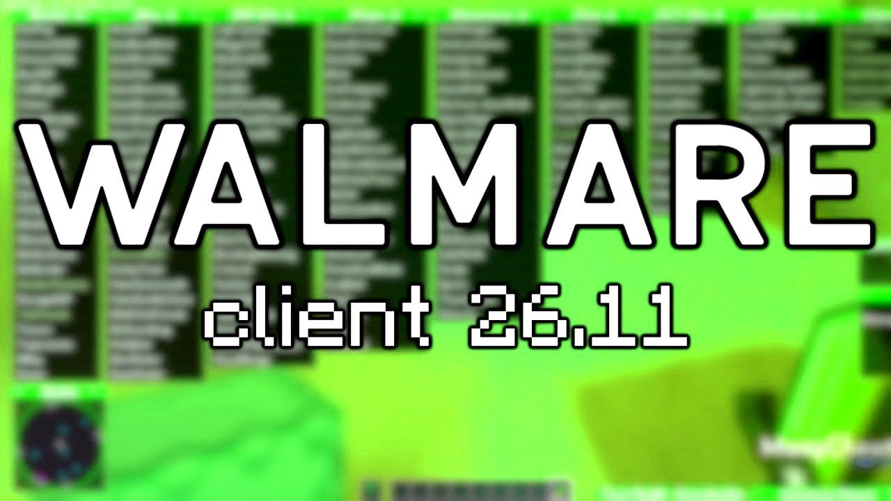 [New] WalMare Client (26.13+) - The BEST Free Minecraft Bedrock Hacked Client For 2026?