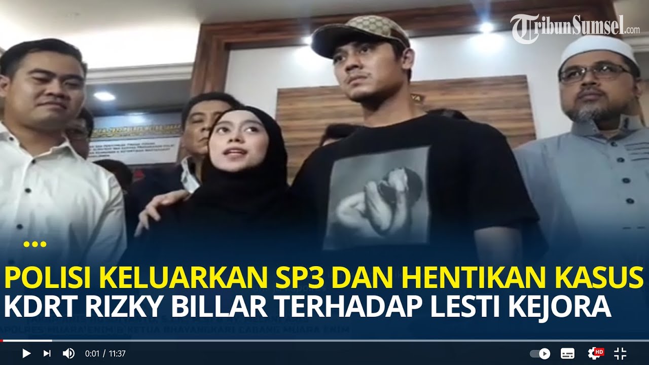 Polisi Keluarkan SP3 dan Hentikan Kasus KDRT Rizky Billar Terhadap Lesti Kejora