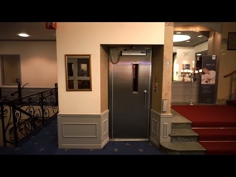 Beautiful old gated elevator (KONE M mod) @ First Hotel Statt****, Karlskrona, Sweden