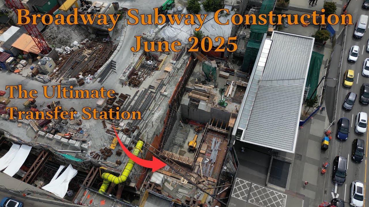 Broadway Subway Construction June 2025