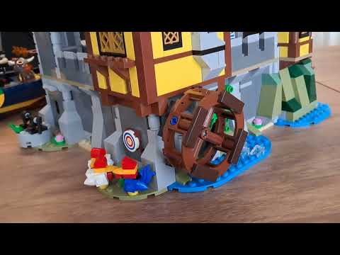 OnlineLegoMan-LEGO Medieval Castle vs Viking Ship