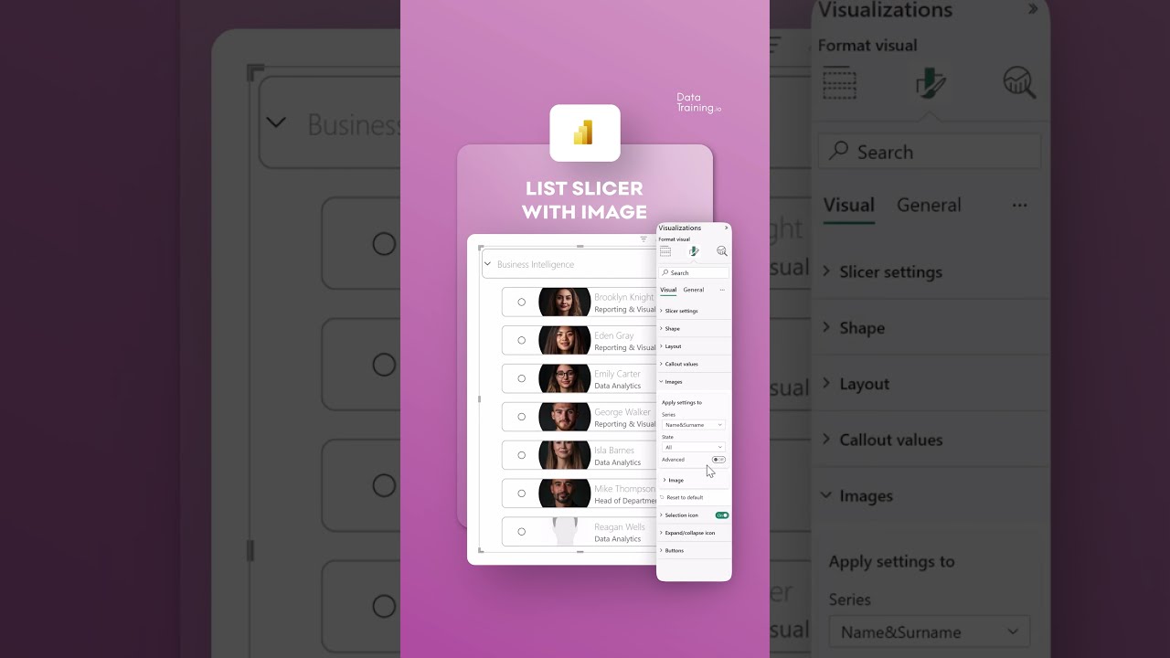 Power BI Lists Just Got Visual: Add Images to Your List Slicers