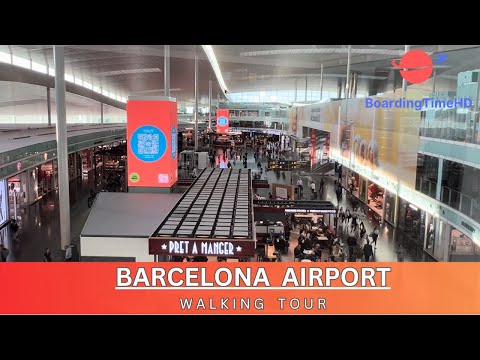 Barcelona Airport - Walking Tour