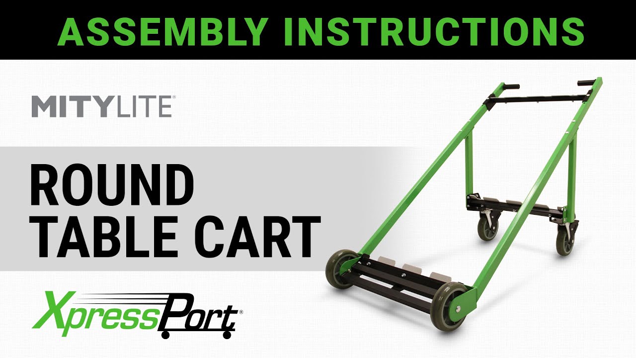 XpressPort® Round Cart Assembly Instructions