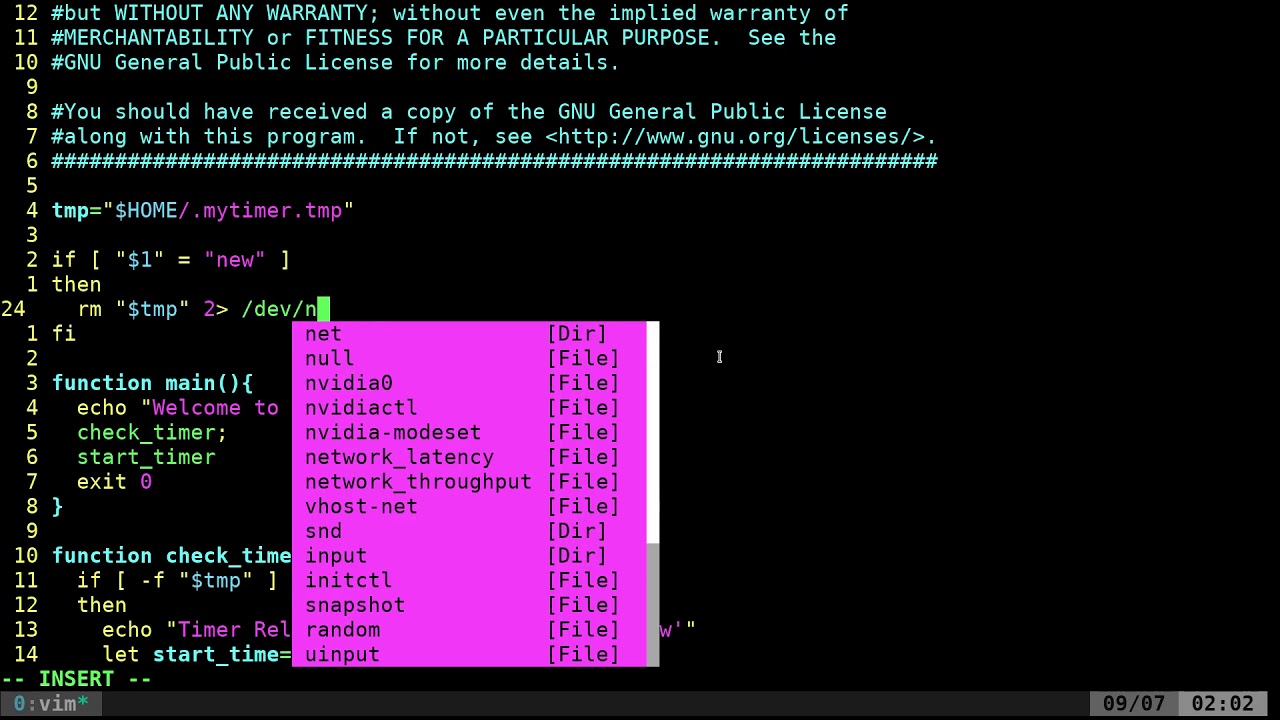 Linux Shell Timer Stopwatch BASH Script Part 3