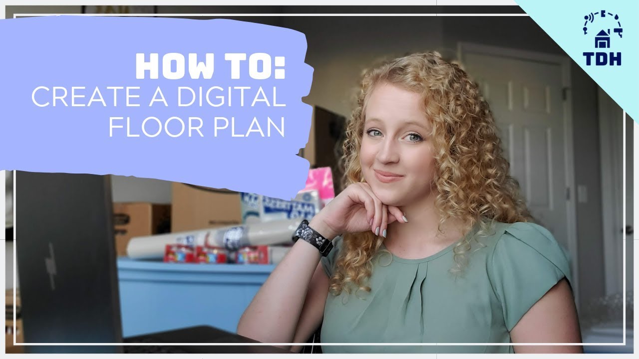 Planning my MOVE | HOW TO make a Digital FLOOR PLAN using PowerPoint | TECHnically Designed Home