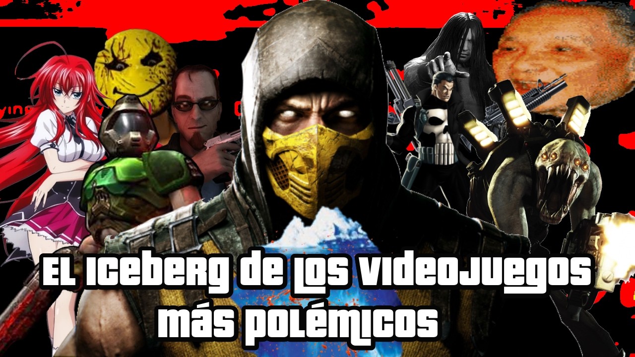 El Iceberg de los videojuegos más polémicos