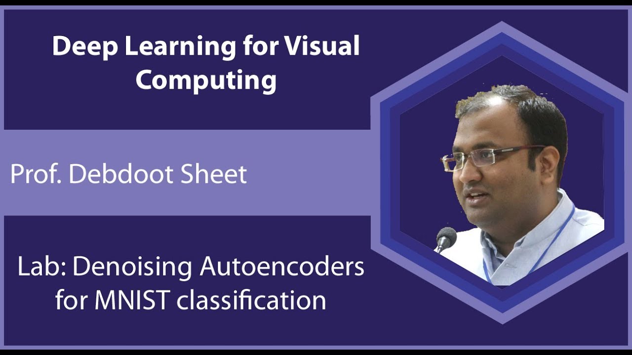 Lec20 Denoising Autoencoders for MNIST classification (Hands on)