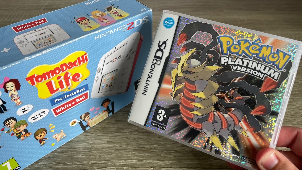 Pokémon Platinum Version (Nintendo DS) Unboxing & Gameplay in 2023