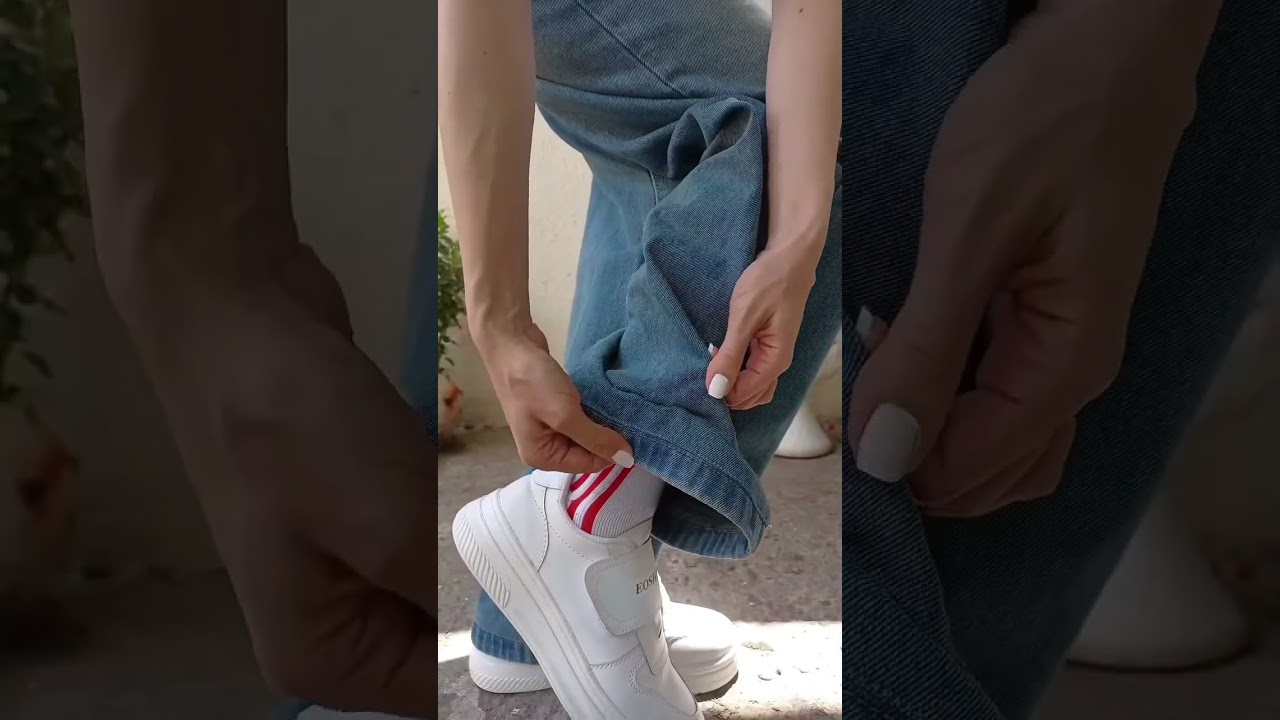 How to fix jeans  with safety pin #fashion #stayclassy #womensfashion #bootcut #ladiesstyle