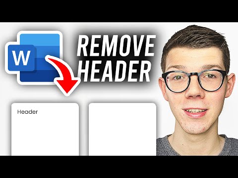 How To Remove Header From Second Page In Word - Full Guide