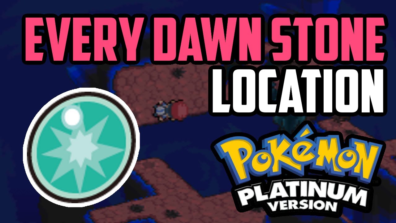 Where to Find Dawn Stone - Pokemon Platinum (All Methods)