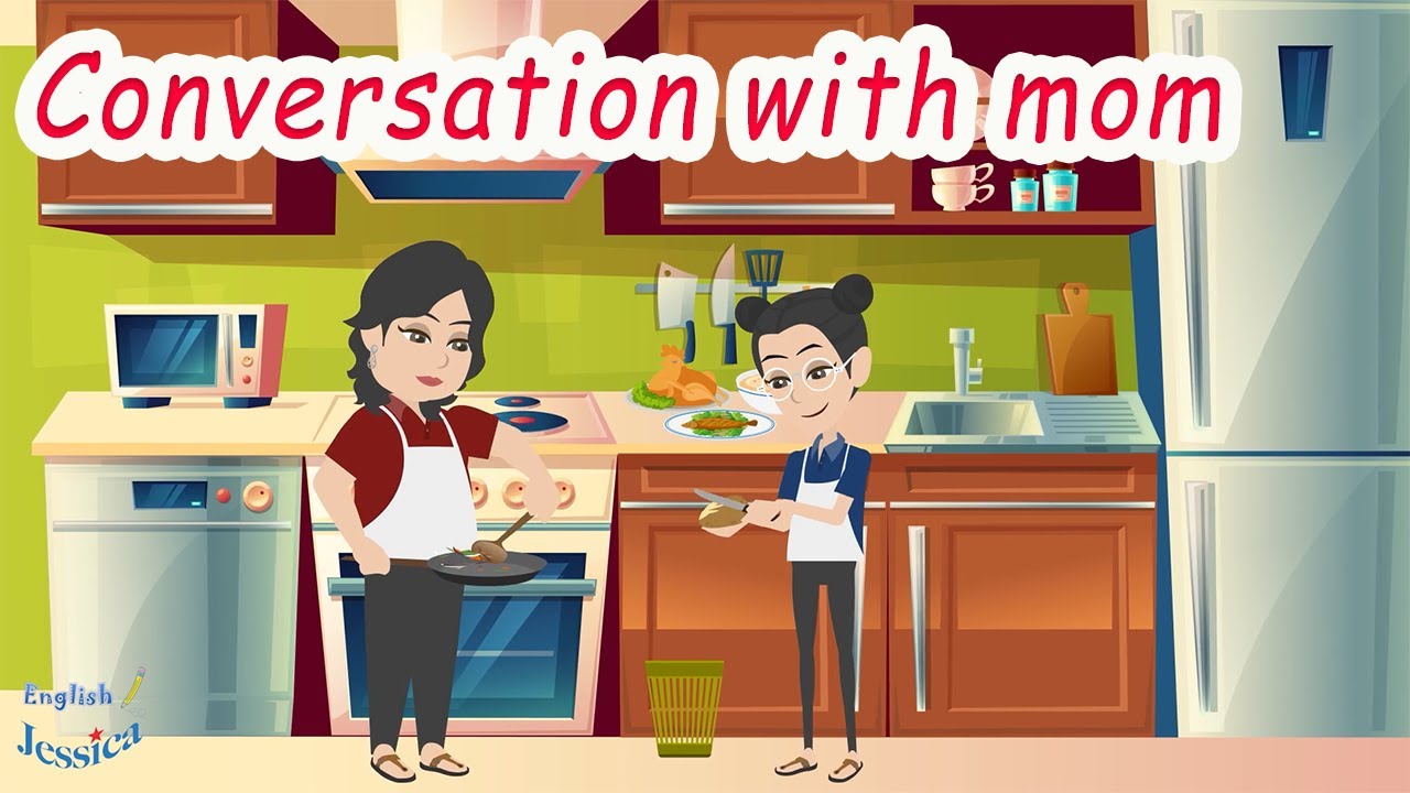 Conversation between mom and child | Daily English Speaking