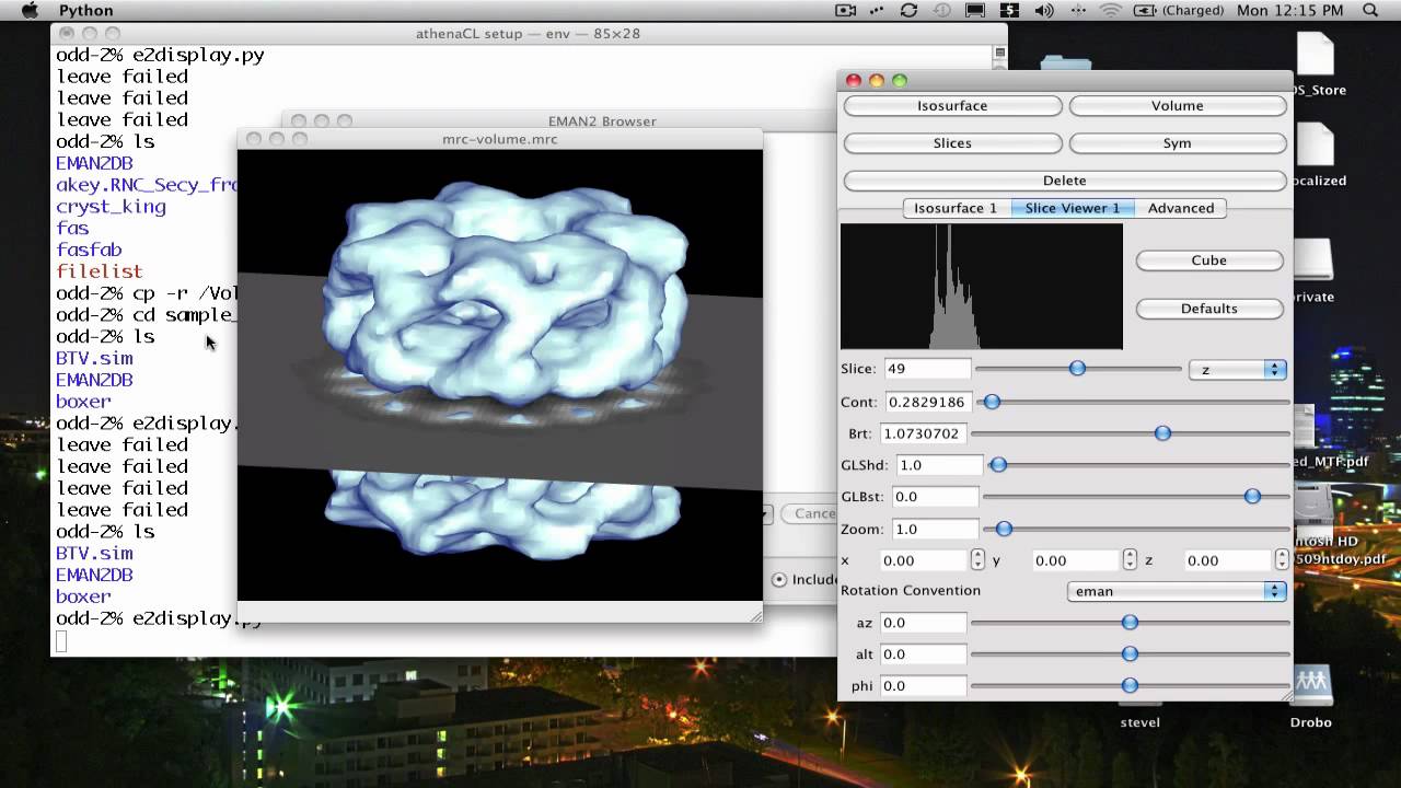 EMAN2 Tutorial 1.0 - GUI Demonstration