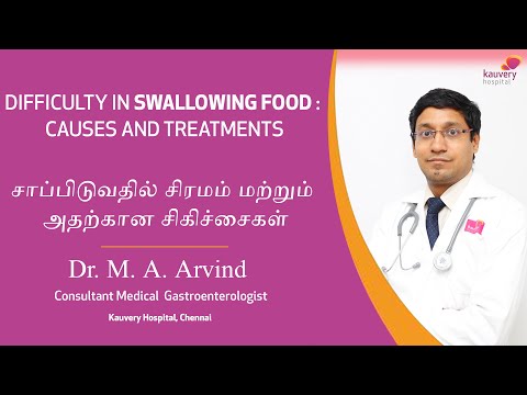 Difficulty in swallowing food – Causes and treatments