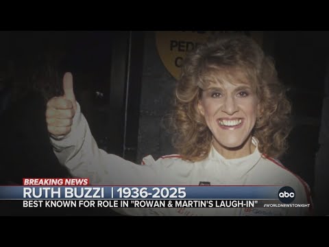 ABC World News Tonight: Remembering Ruth Buzzi [July 24, 1936 – May 1, 2025]