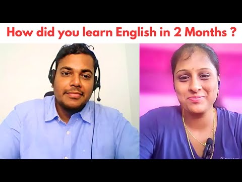 How did you learn English in just 2 months?