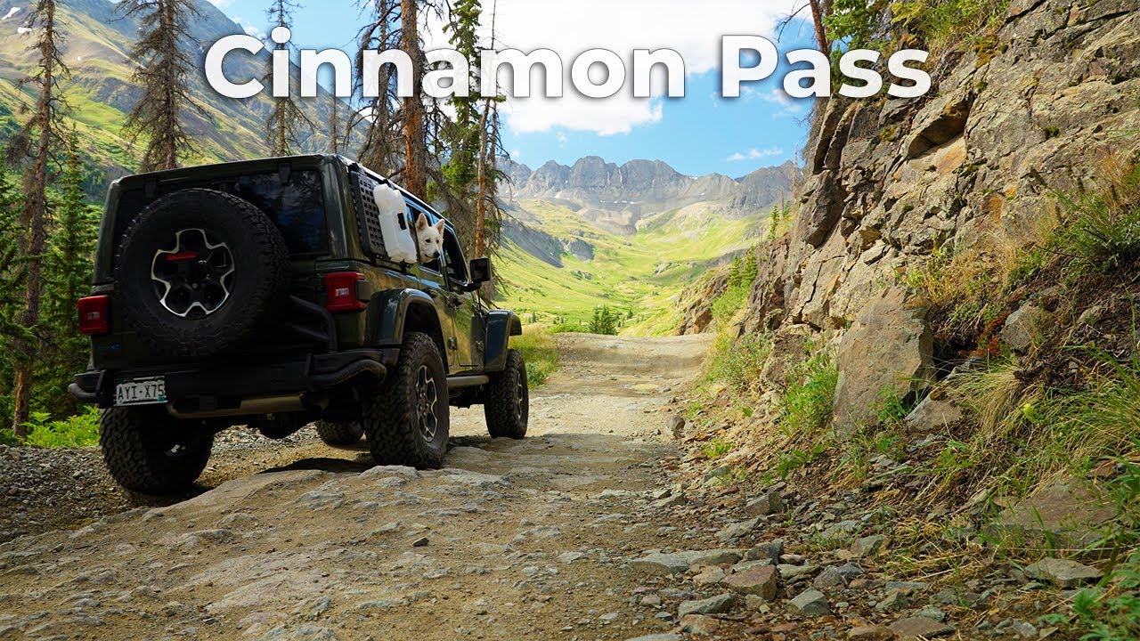 Cinnamon Pass (Alpine Loop Pt1) - A Top 10 American Most Scenic 4x4 Off-road Trail - Colorado