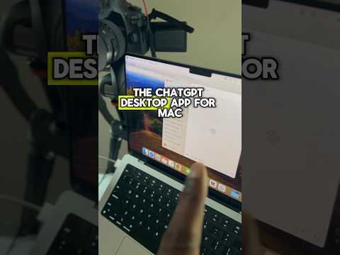 How to download the gpt-4o chatgpt desktop app for mac.