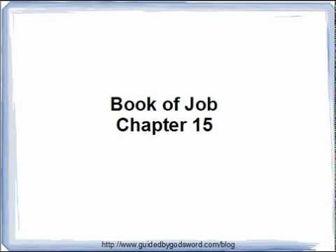 Book of Job Chapter 15
