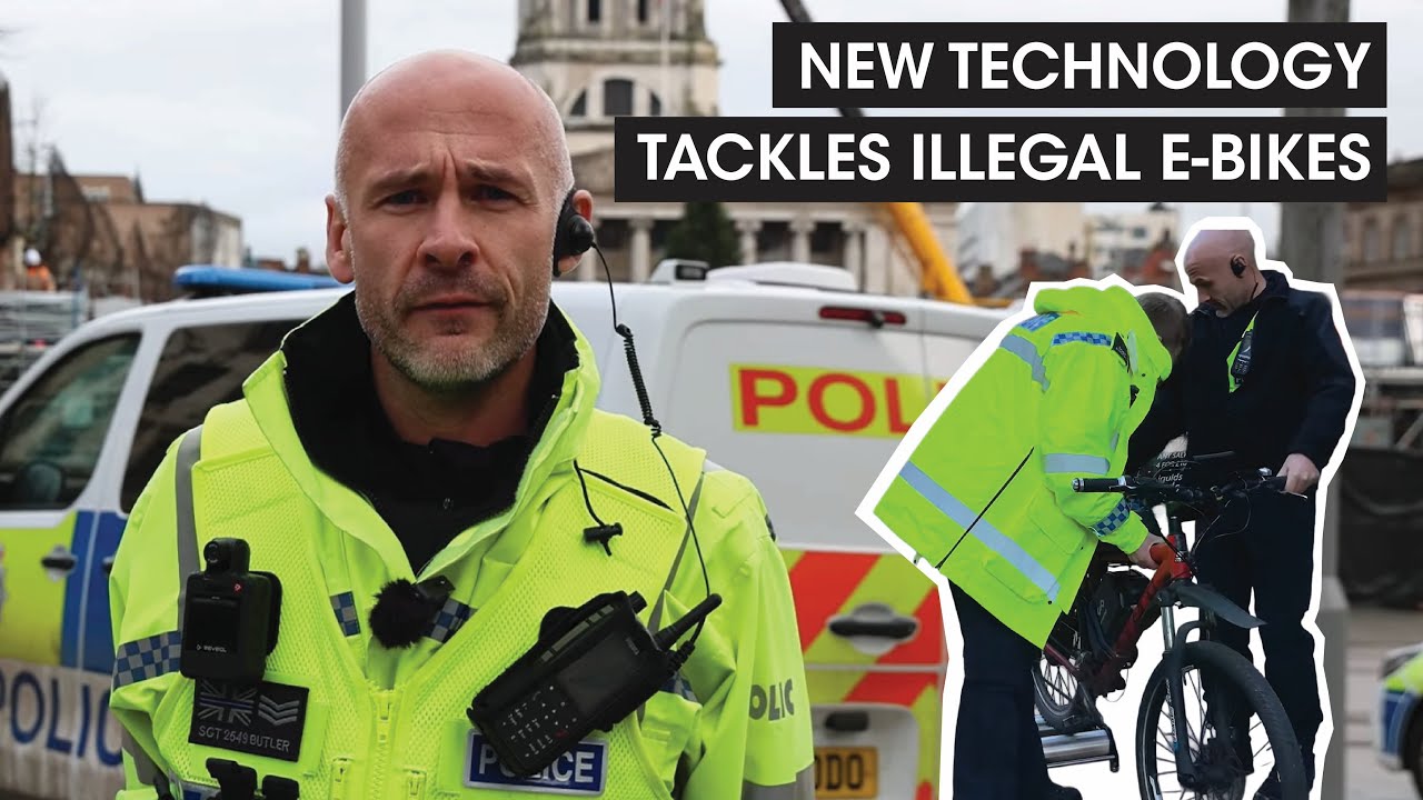 WE'RE TACKLING ILLEGAL E-BIKES WITH NEW TECH
