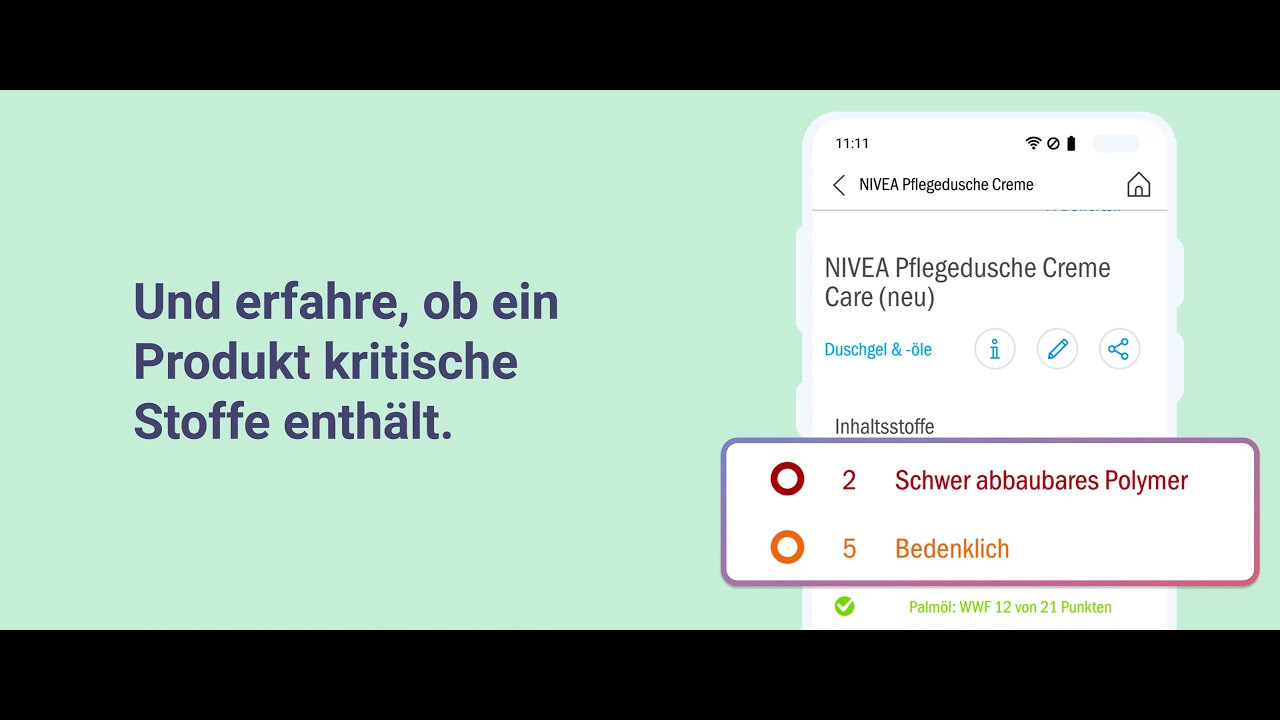 CodeCheck: Lebensmittel & Kosmetik Produkt Scanner