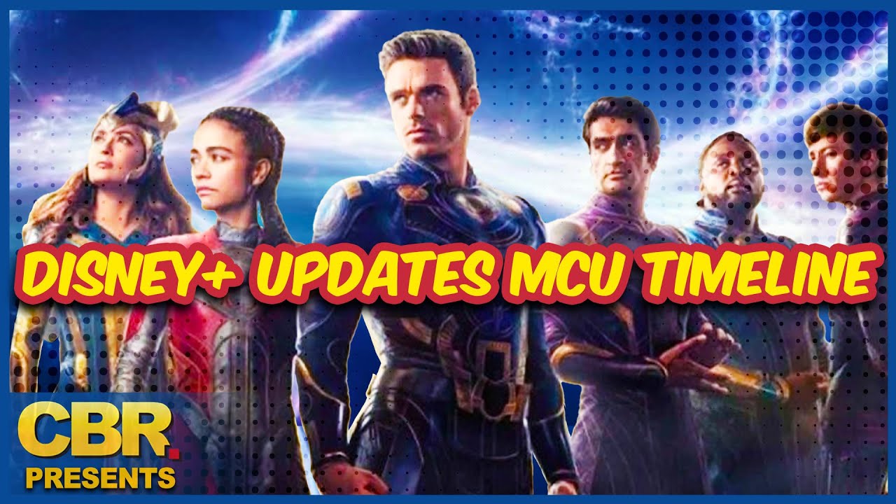Disney+ Adds Eternals to Updated MCU Timeline