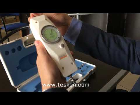 TESKON Analog Dinamometre Kullanımı Kuvvet Ölçer