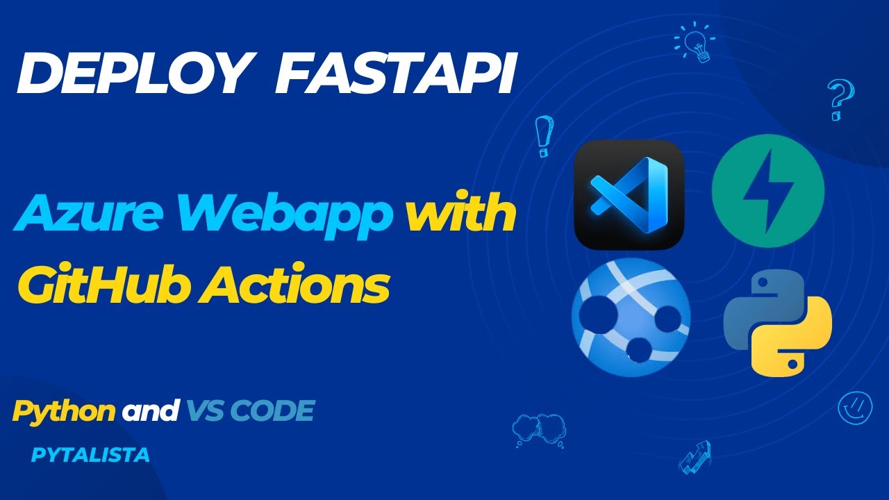 Deploy Fastapi to Azure Webapp [GitHub Actions]