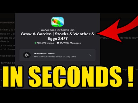 HOW to JOIN GROW A GARDEN DISCORD SERVER ✅PC & MOBILE✅