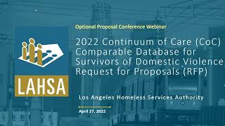 LAHSA - Los Angeles Homeless Services Authority