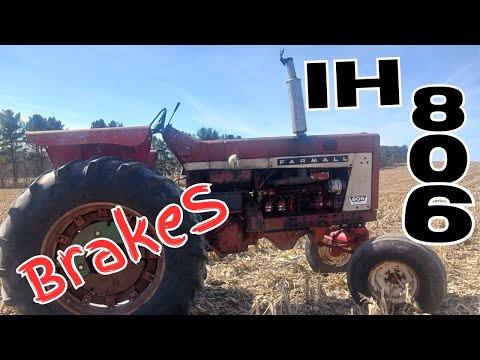 IH 806 brake disc and seal kit