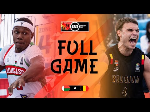 Madagascar ๐ฒ๐ฌ vs Belgium ๐ง๐ช | Men | Full Pool Game | FIBA 3x3 World Cup 2025 | 3x3 Basketball