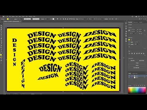 text effect adobe illustrator new 2024 l text l text effects l illustrator magic tools l jk design