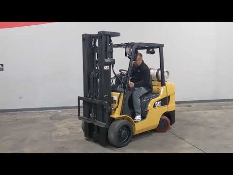 2016 Cat 2C6500 6500lb Cushion LPG Forklift STK 10506