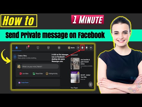 How to send private message on facebook 2025