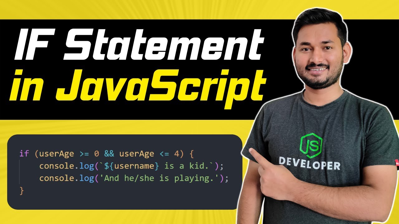 Decision Making in JavaScript Using IF Statement | The Complete JavaScript Course | Ep.12