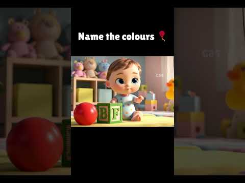 Guess the Color! ๐จ๐ถ | Baby Learns Red, Green, Yellow, Orange #kidslearning