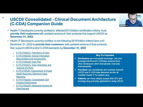 ONC Health IT Certification Program Developer Roundtable