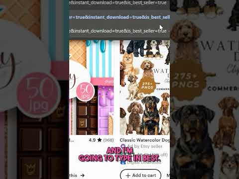 How to Find the Best Selling Clipart on Etsy